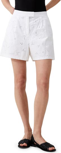 French Connection Rhodes Floral Lace Cotton Shorts | Nordstrom