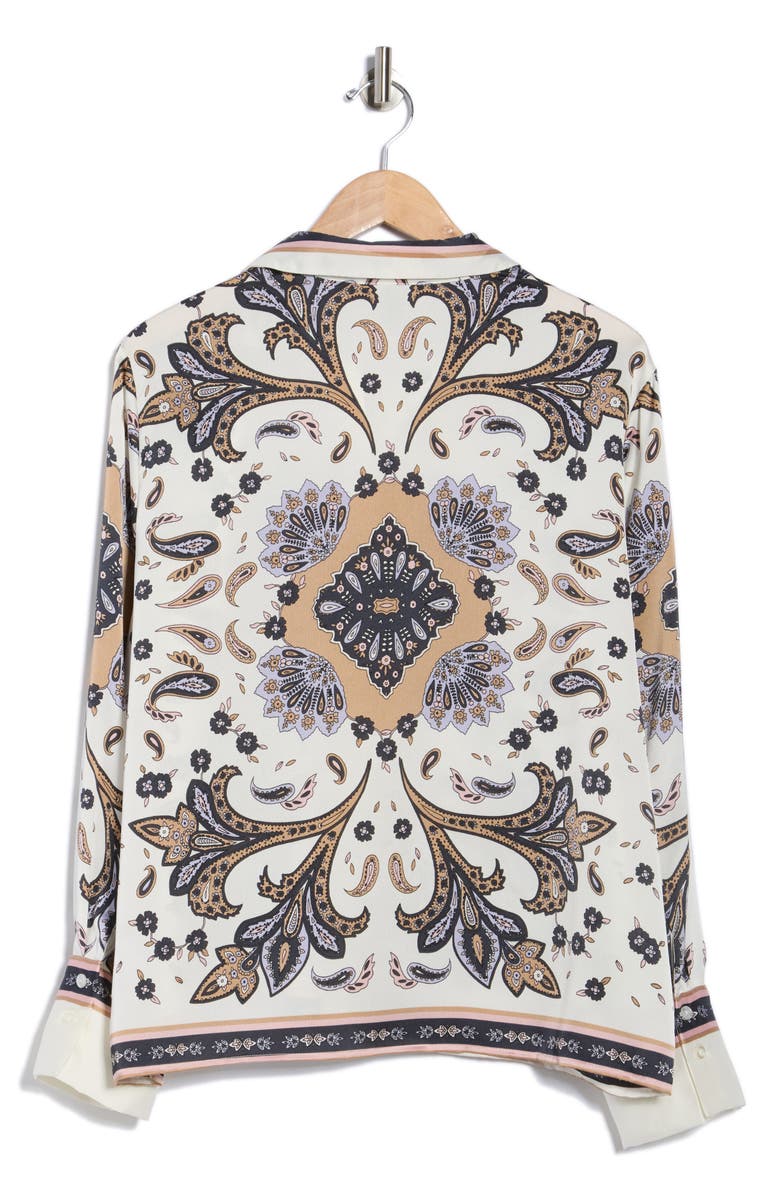 Ellen Tracy Placement Paisley Button-Up Shirt | Nordstromrack