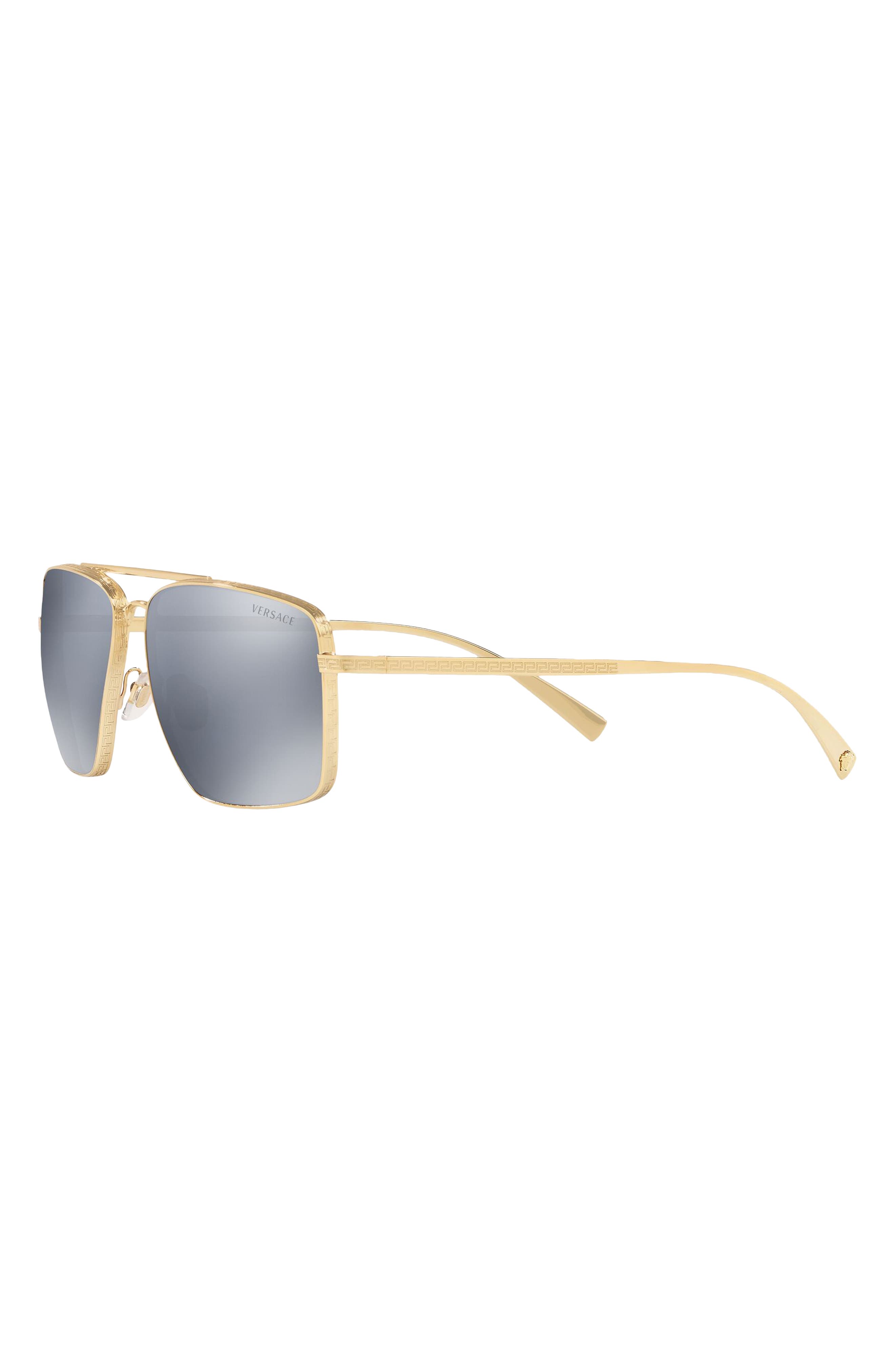 Versace 61mm Polarized Navigator Sunglasses | Nordstromrack