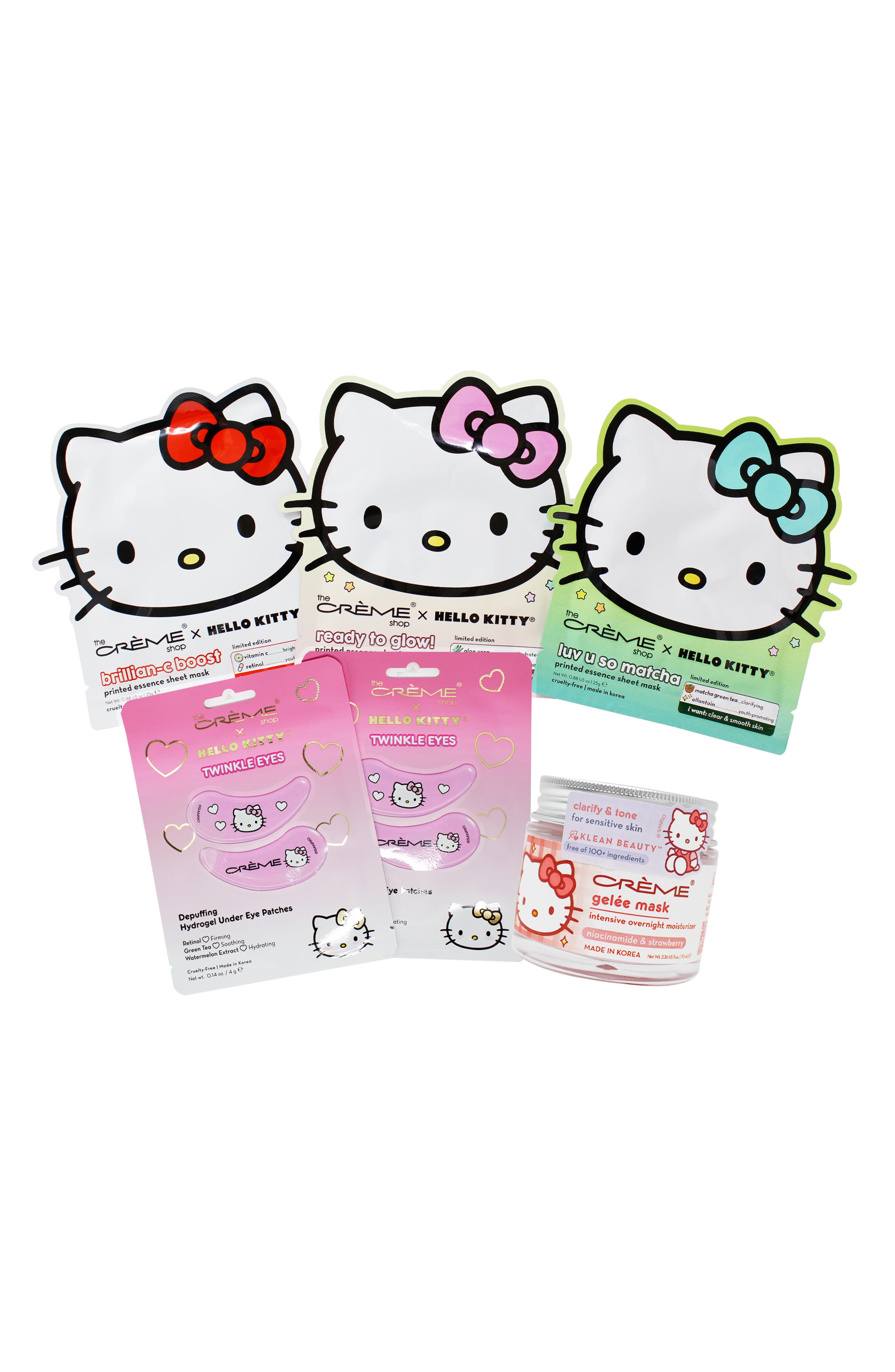 THE CREME SHOP x Hello Kitty Daily Superstars Skin Care Set | Nordstromrack