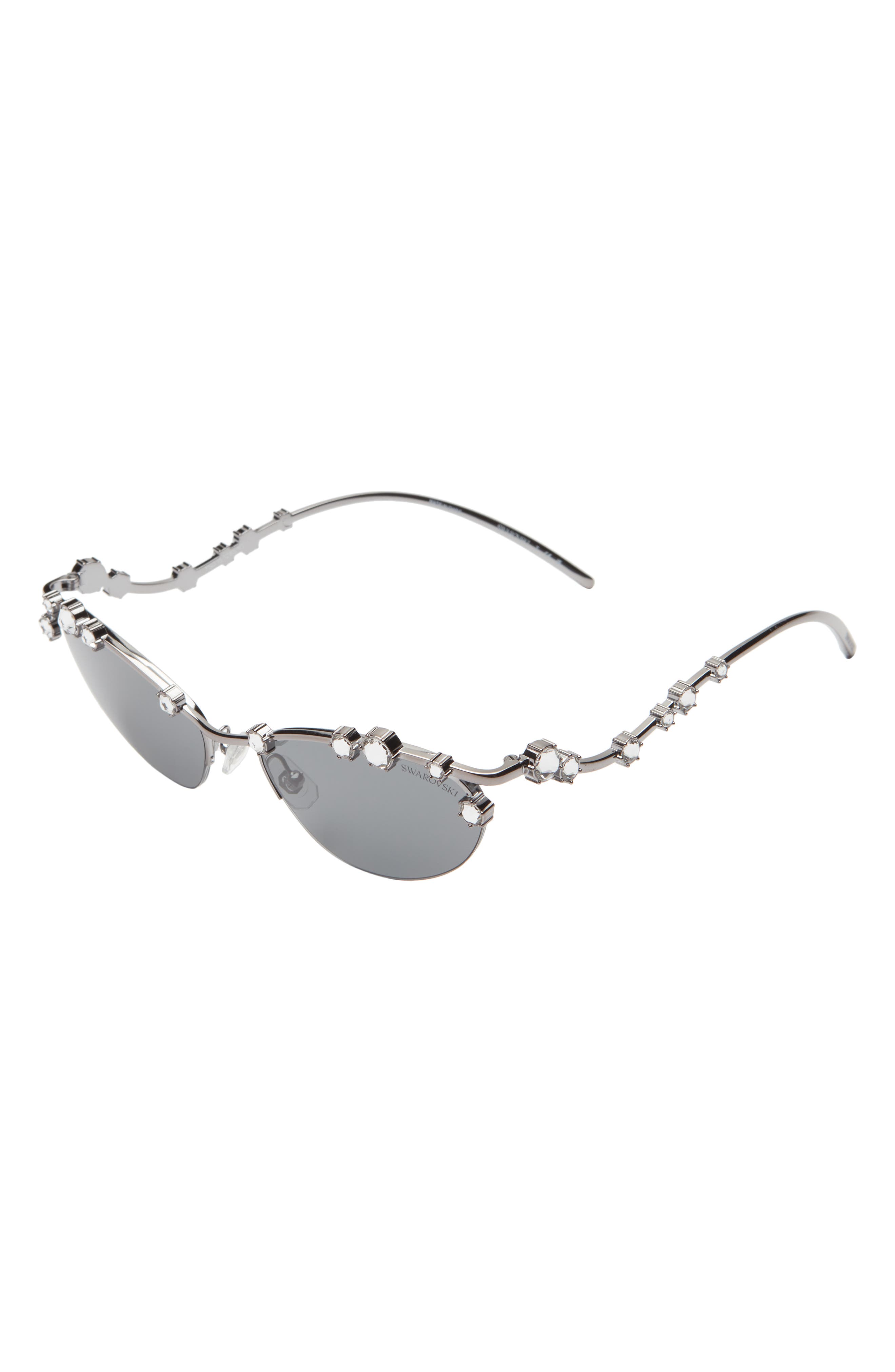 Swarovski 56mm Oval Sunglasses | Nordstromrack