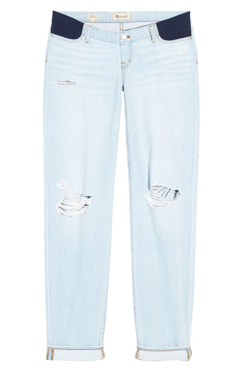 Madewell The Side Panel Slouchy Maternity Boyfriend Jeans | Nordstromrack