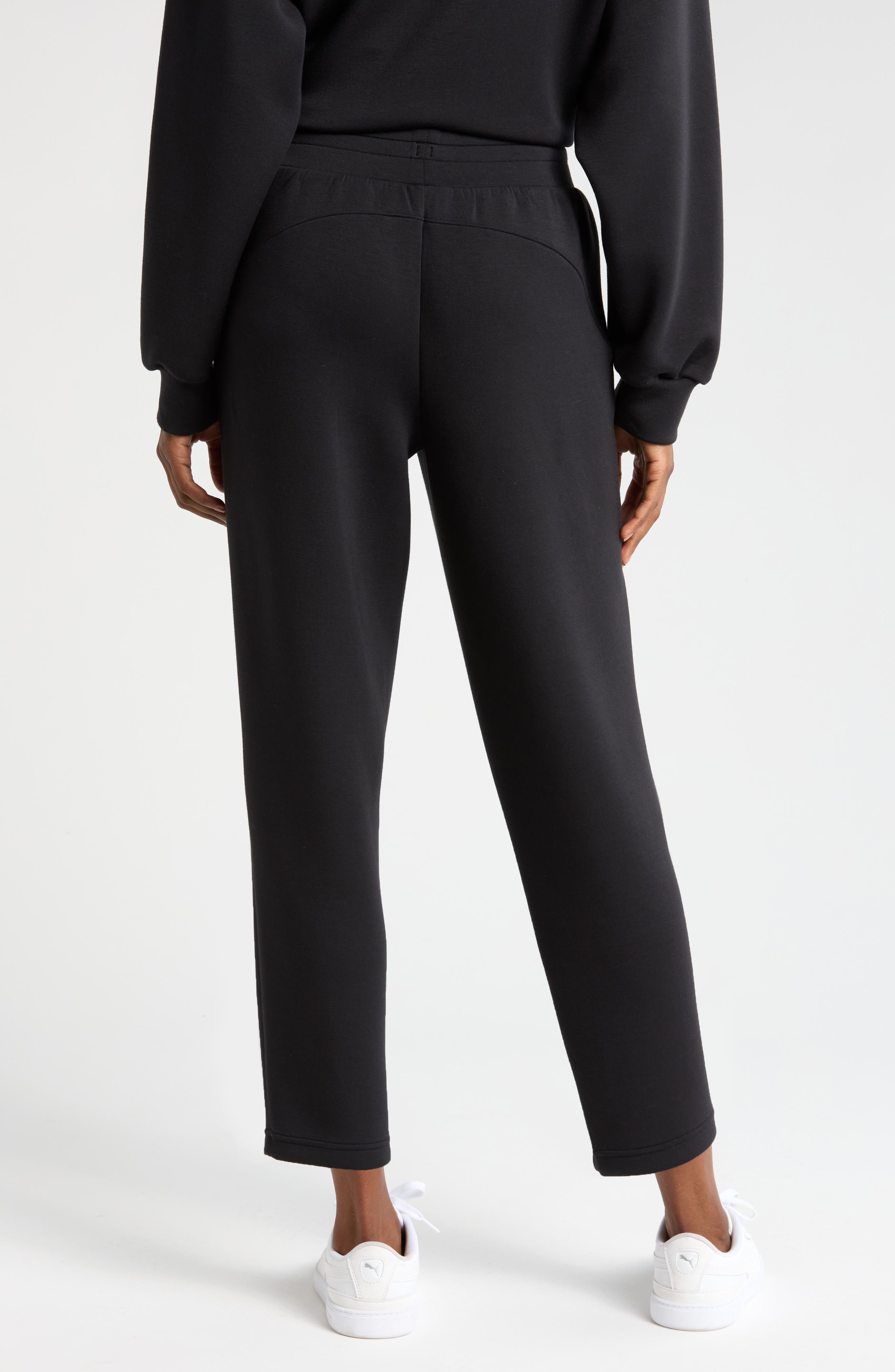 Zella Soft Scuba Knit Liftoff Drawstring Ankle Pants | Nordstrom