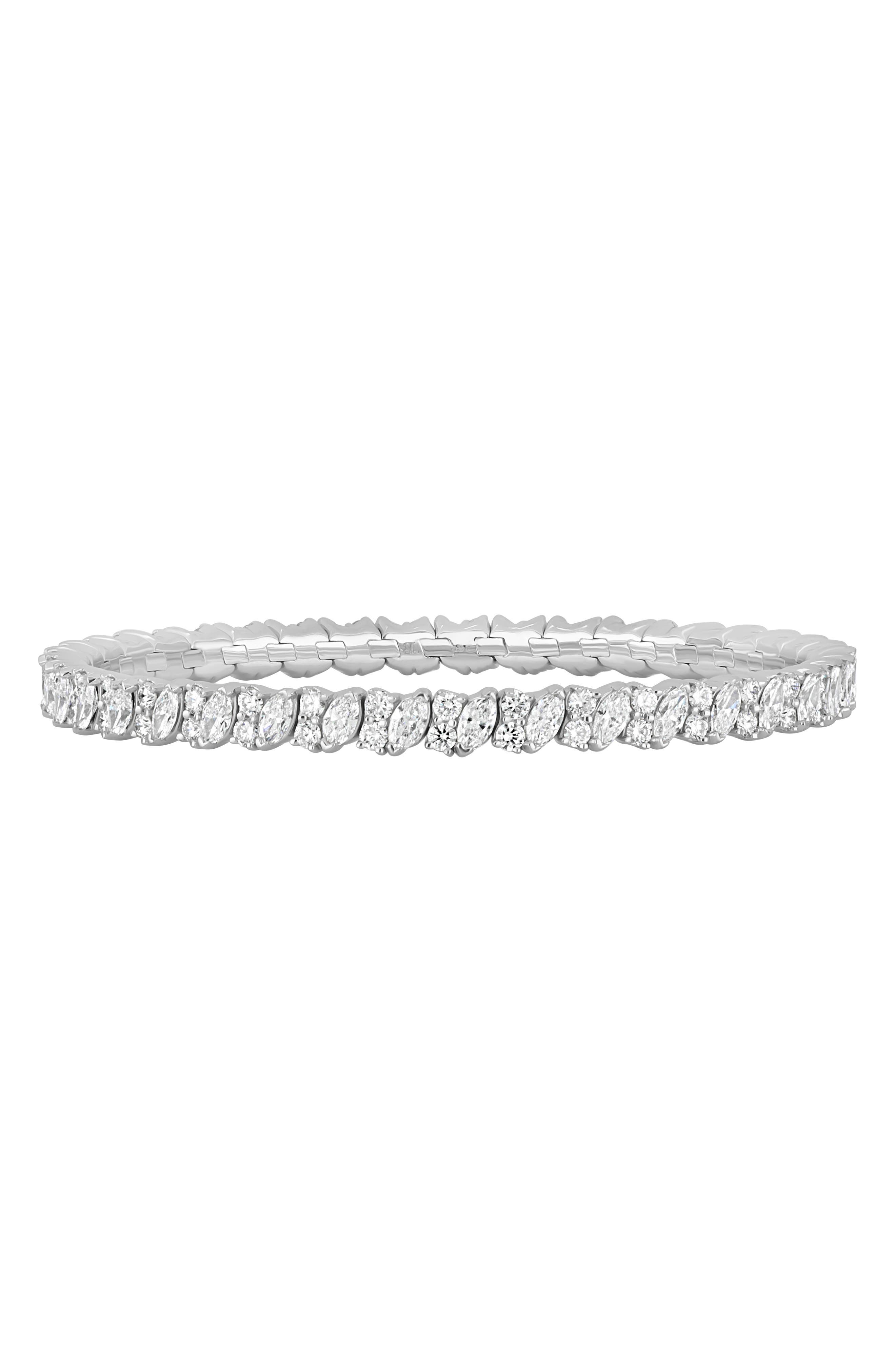 Bony Levy Audrey Diamond Stretch Bracelet | Nordstrom