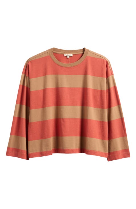 Women's Oversized Striped Tops | Nordstrom