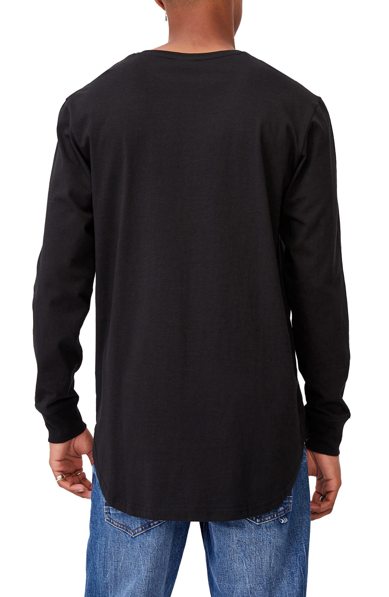 Cotton On Longline Long Sleeve T-Shirt | Nordstromrack