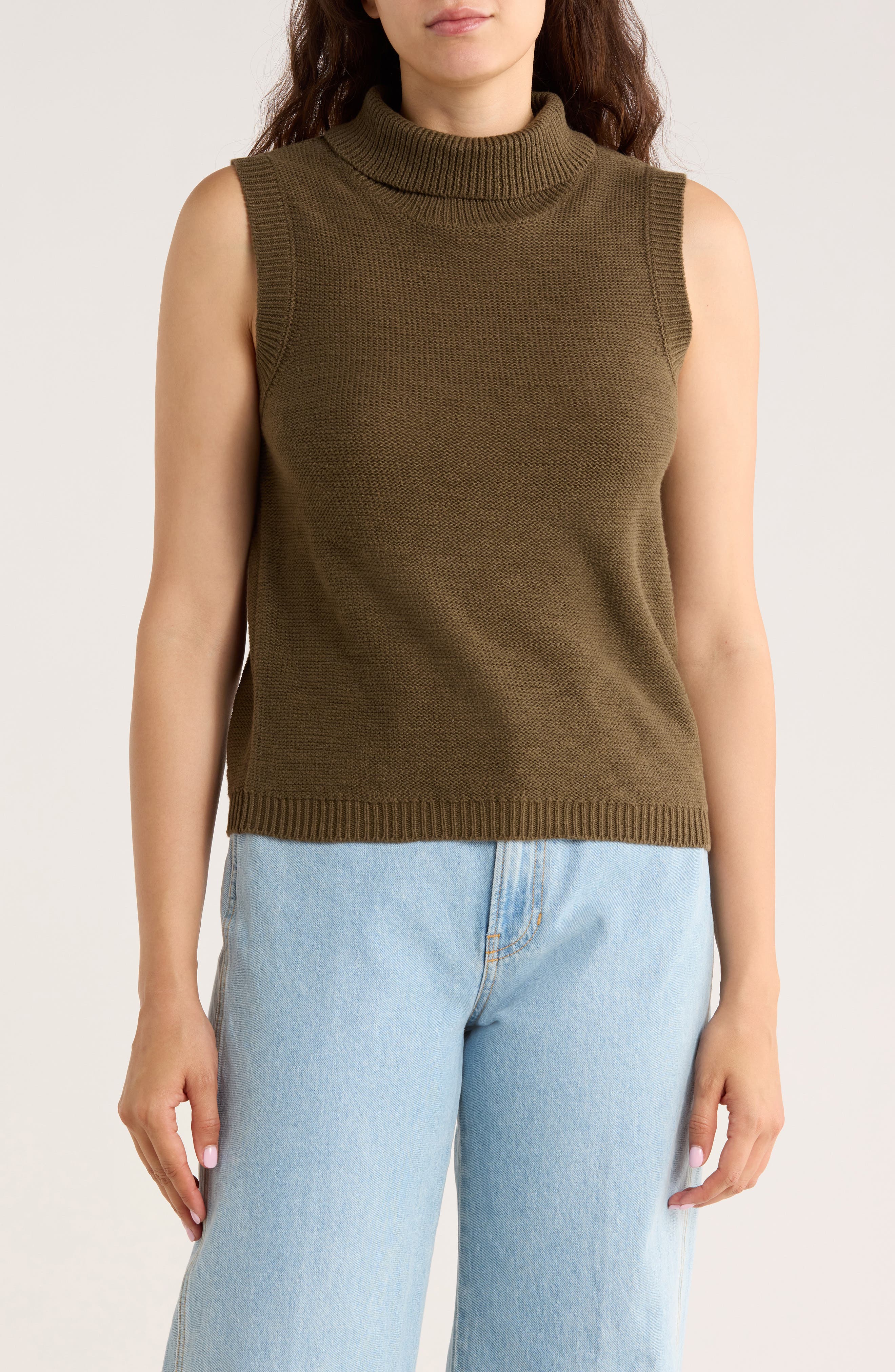 Sanctuary Keep it Easy Cotton Sweater Vest | Nordstromrack