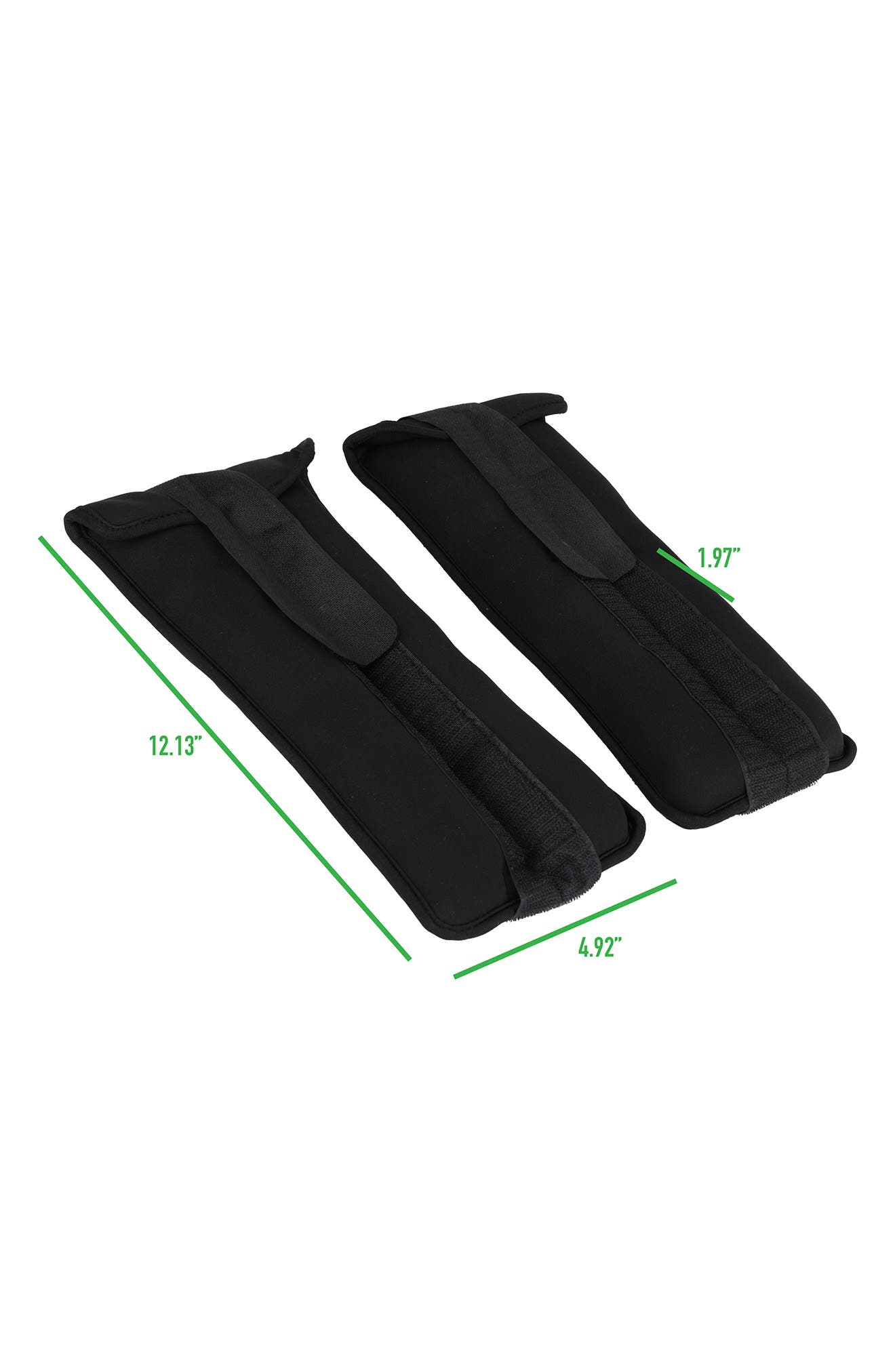 MIND READER Neoprene Adjustable Weights for Wrists - 4lb/1.81kg - Set ...