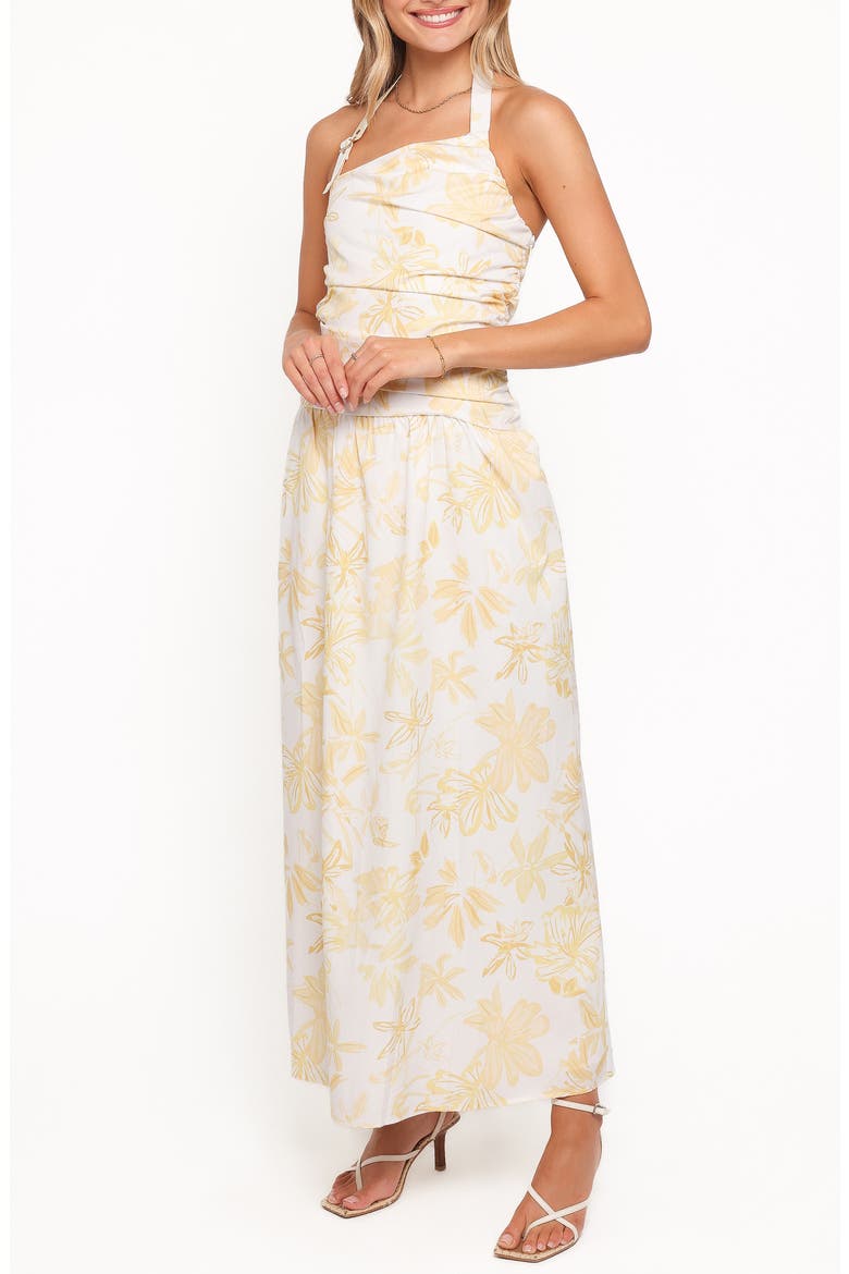 Jemma Floral Print Halter Maxi Dress (Women) | Nordstrom