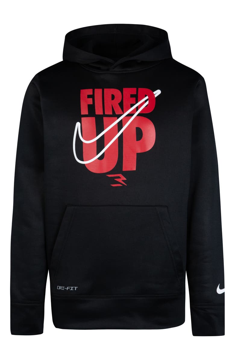 3 Brand Kids' Therma-FIT Logo Hoodie | Nordstromrack