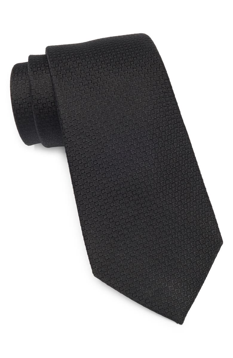 Duchamp Textured Solid Silk Tie | Nordstromrack