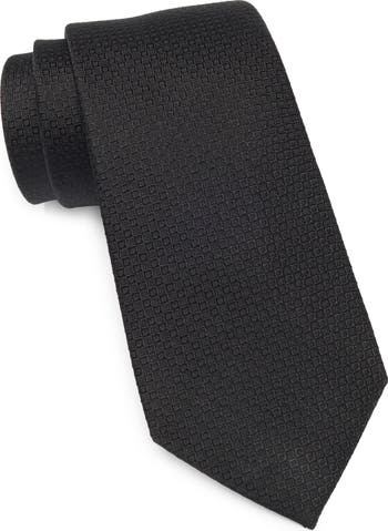 Duchamp Textured Solid Silk Tie | Nordstromrack