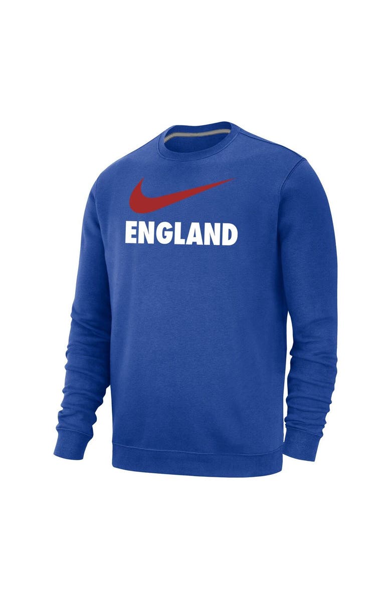 Nike Men's Nike Royal England National Team Lockup Club Pullover ...