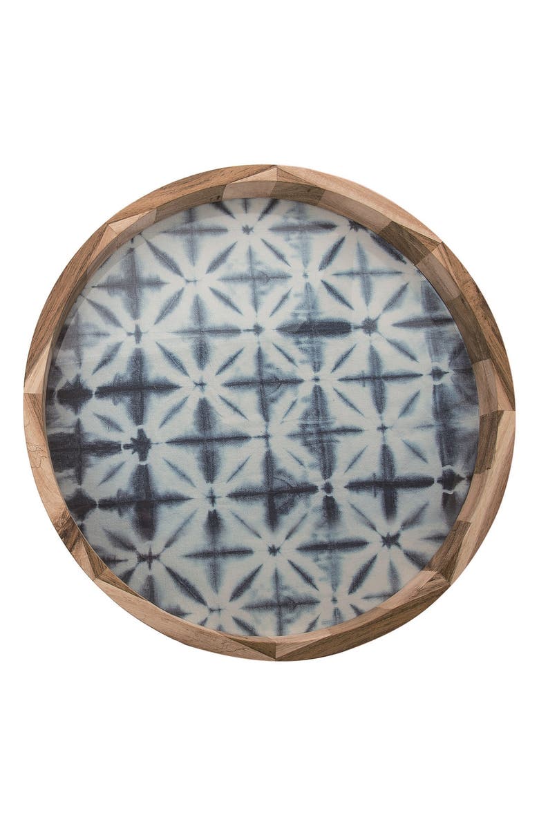 Transpac Large Printed Wooden Tray | Nordstromrack