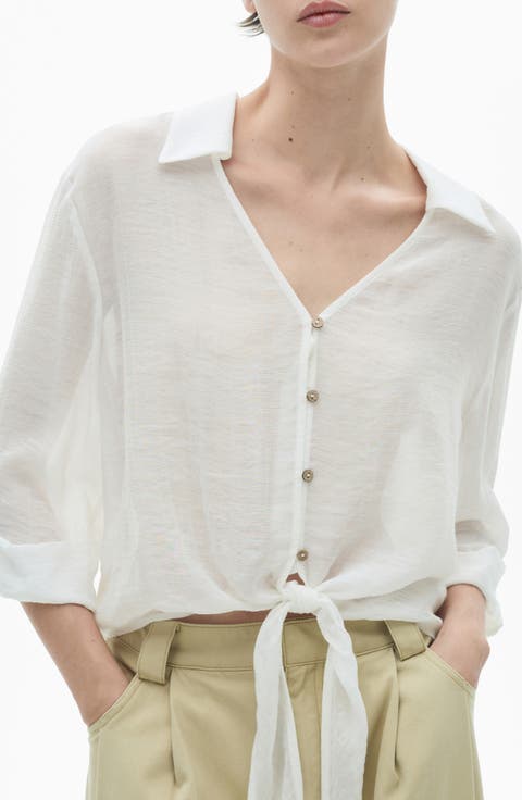 Women's MANGO Tops | Nordstrom