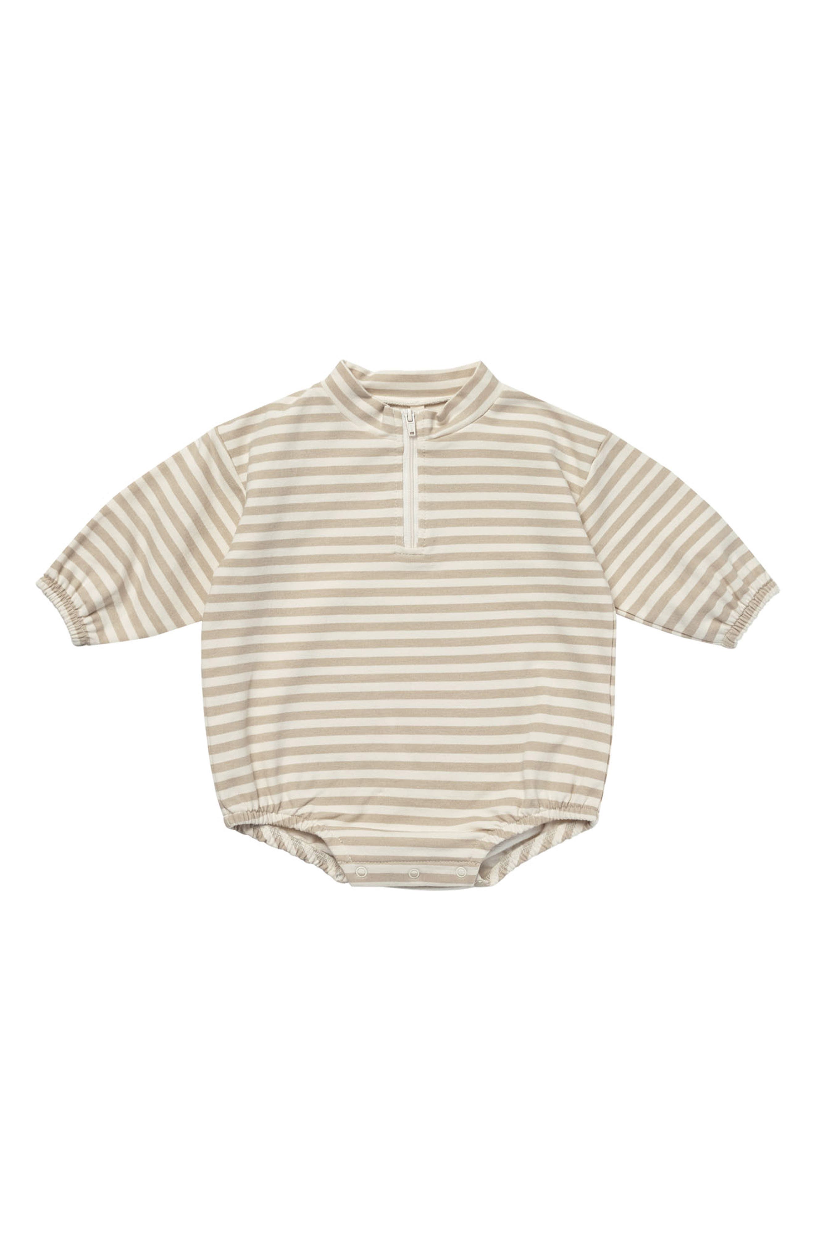 QUINCY MAE Kids' Bodhi Fleece Romper | Nordstromrack