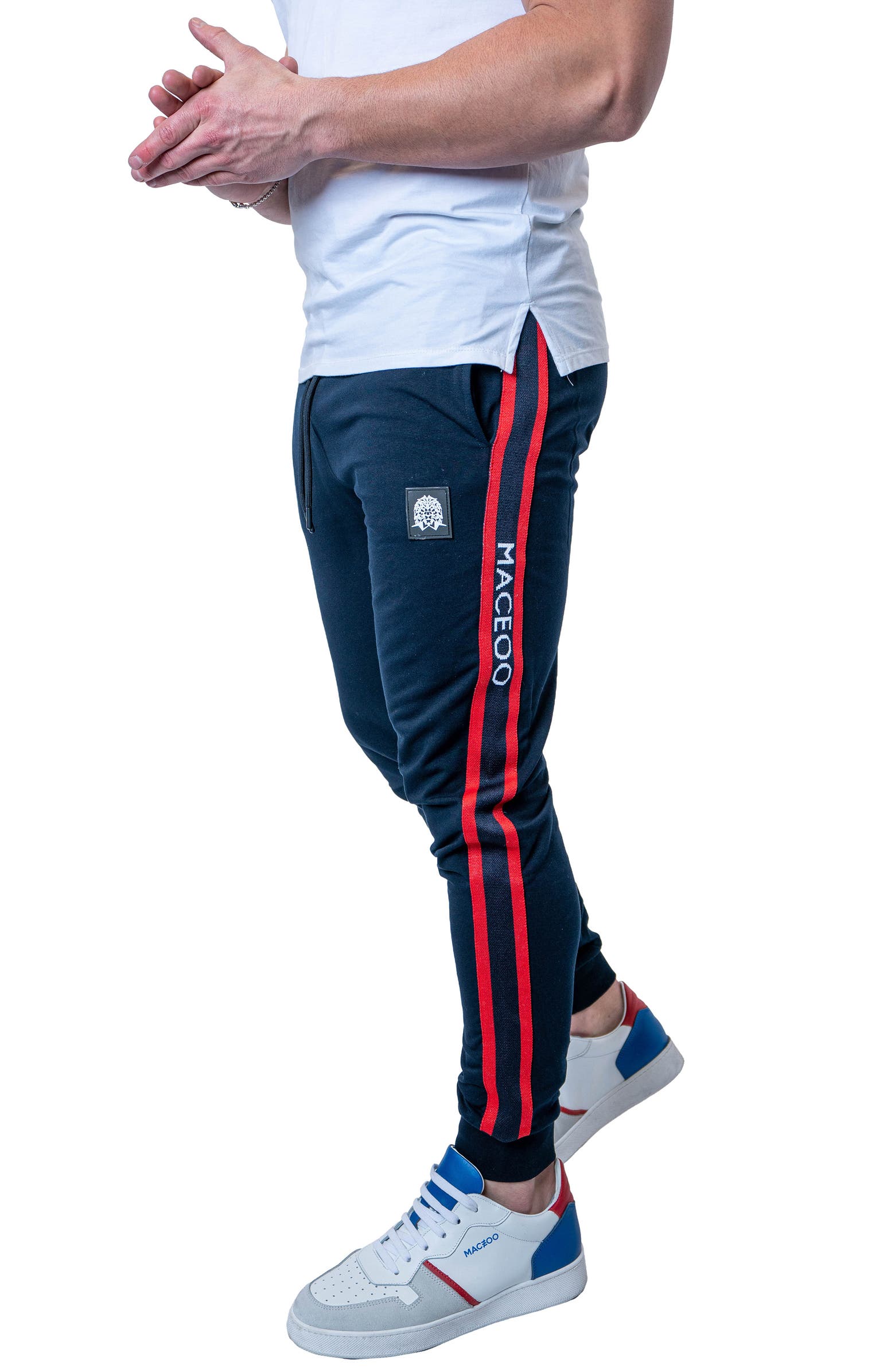 Maceoo Leo Logo Stripe Joggers Nordstromrack maceoo-leo-logo-stripe-joggers-nordstromrack