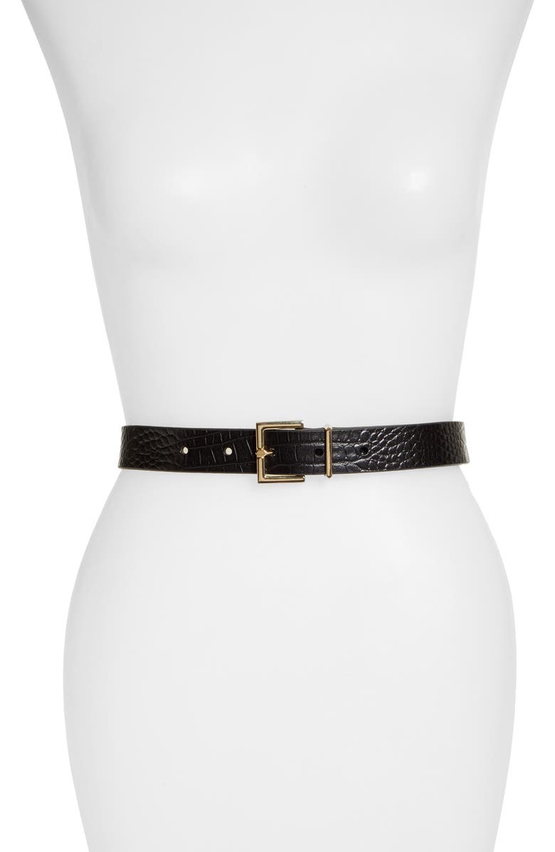 FRAME Textured Leather Belt | Nordstromrack