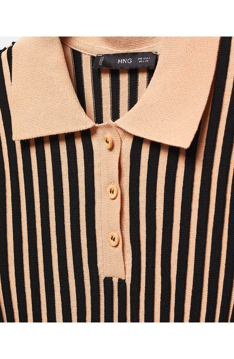 MANGO Carmin Stripe Jersey Polo | Nordstromrack