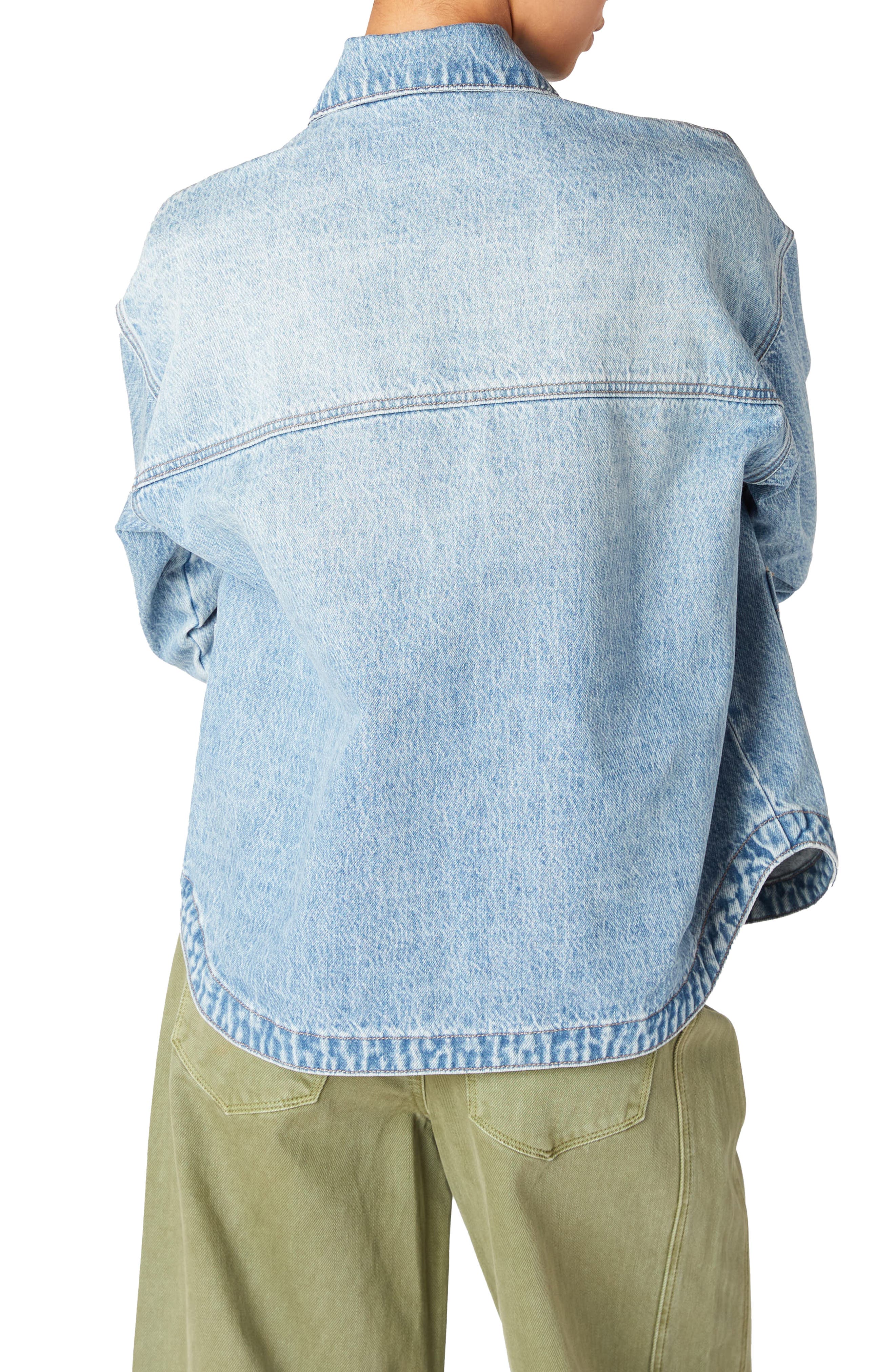 BLANKNYC Denim Shacket | Nordstrom
