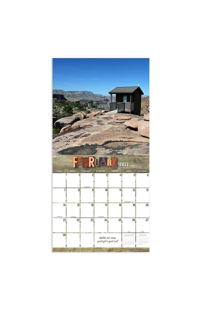 TF PUBLISHING 2021 Outhouses Wall Calendar | Nordstromrack