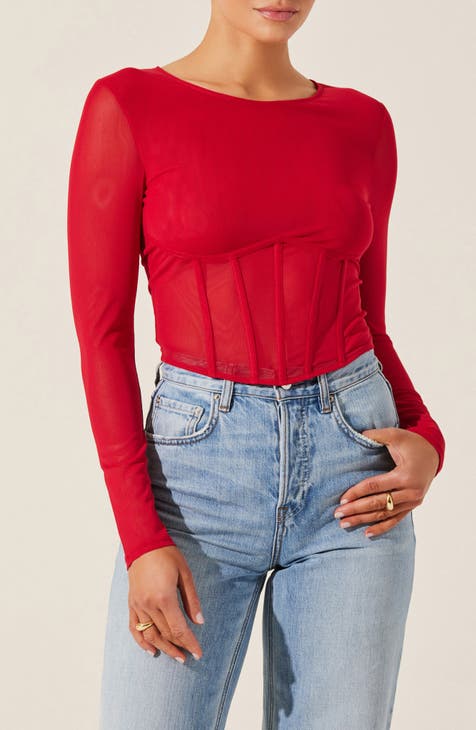Women's Red Blouses | Nordstrom