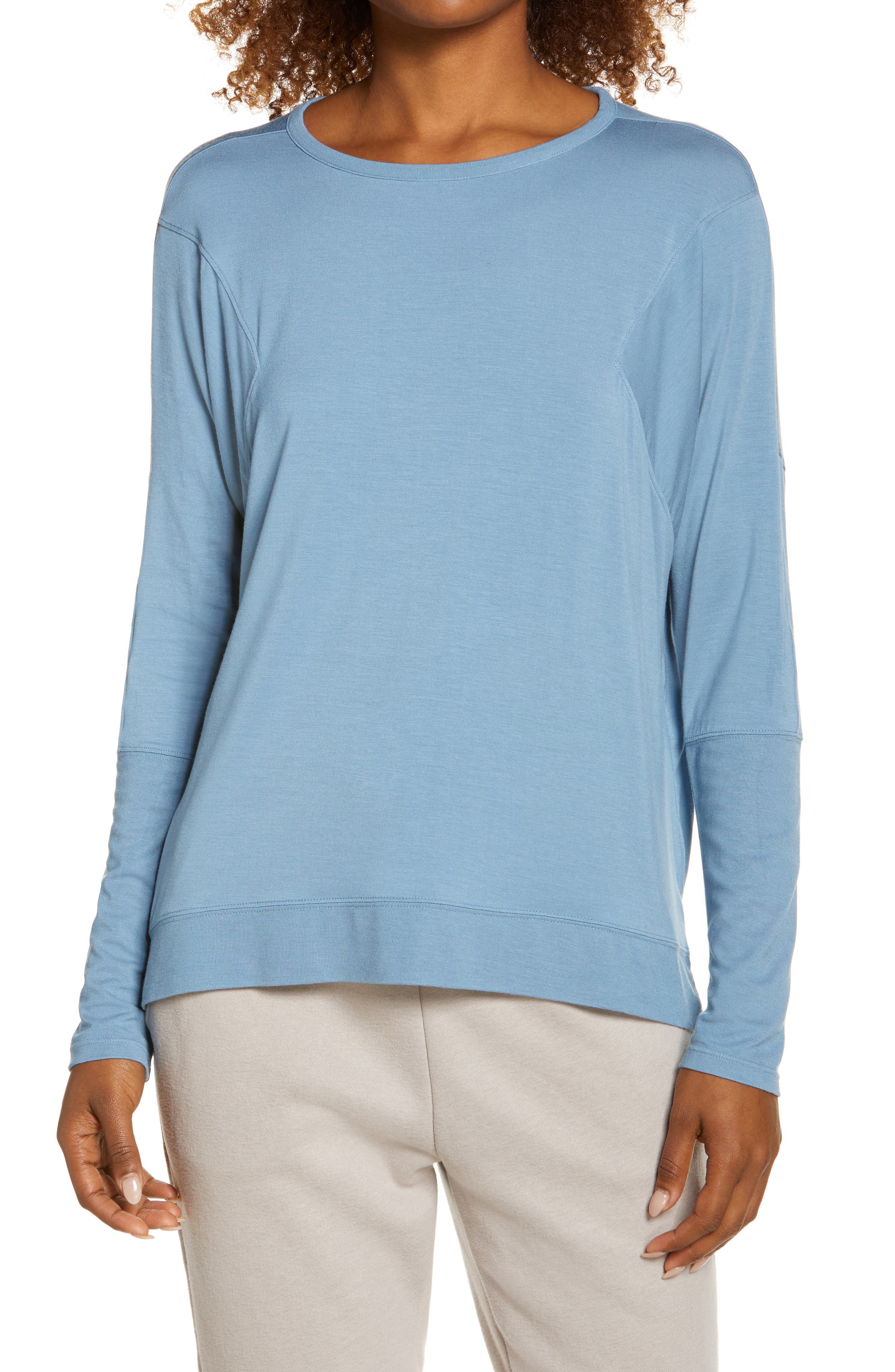 Zella Peaceful Relaxed Pullover | Nordstrom
