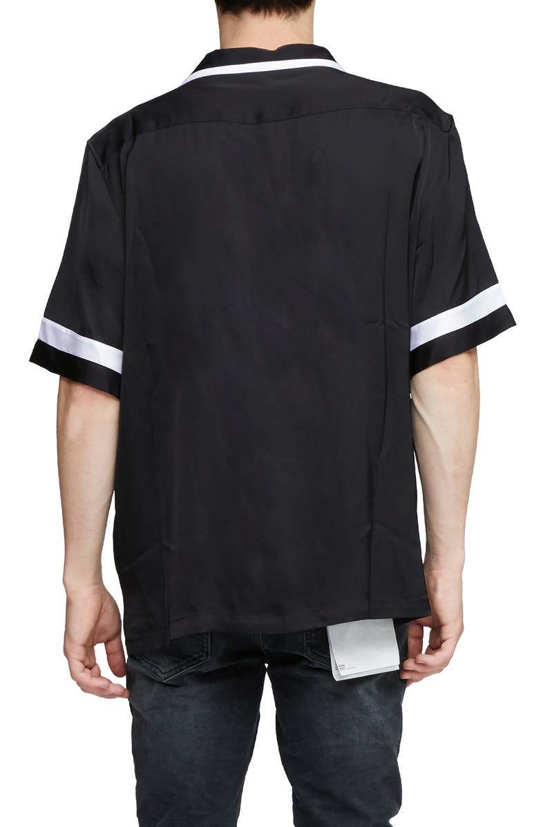 PURPLE BRAND x Blue Sky Inn Tipped Short Sleeve Button-Up Shirt ...