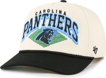 '47 Men's '47 Cream Carolina Panthers Pomona Rope Hitch Adjustable Hat ...