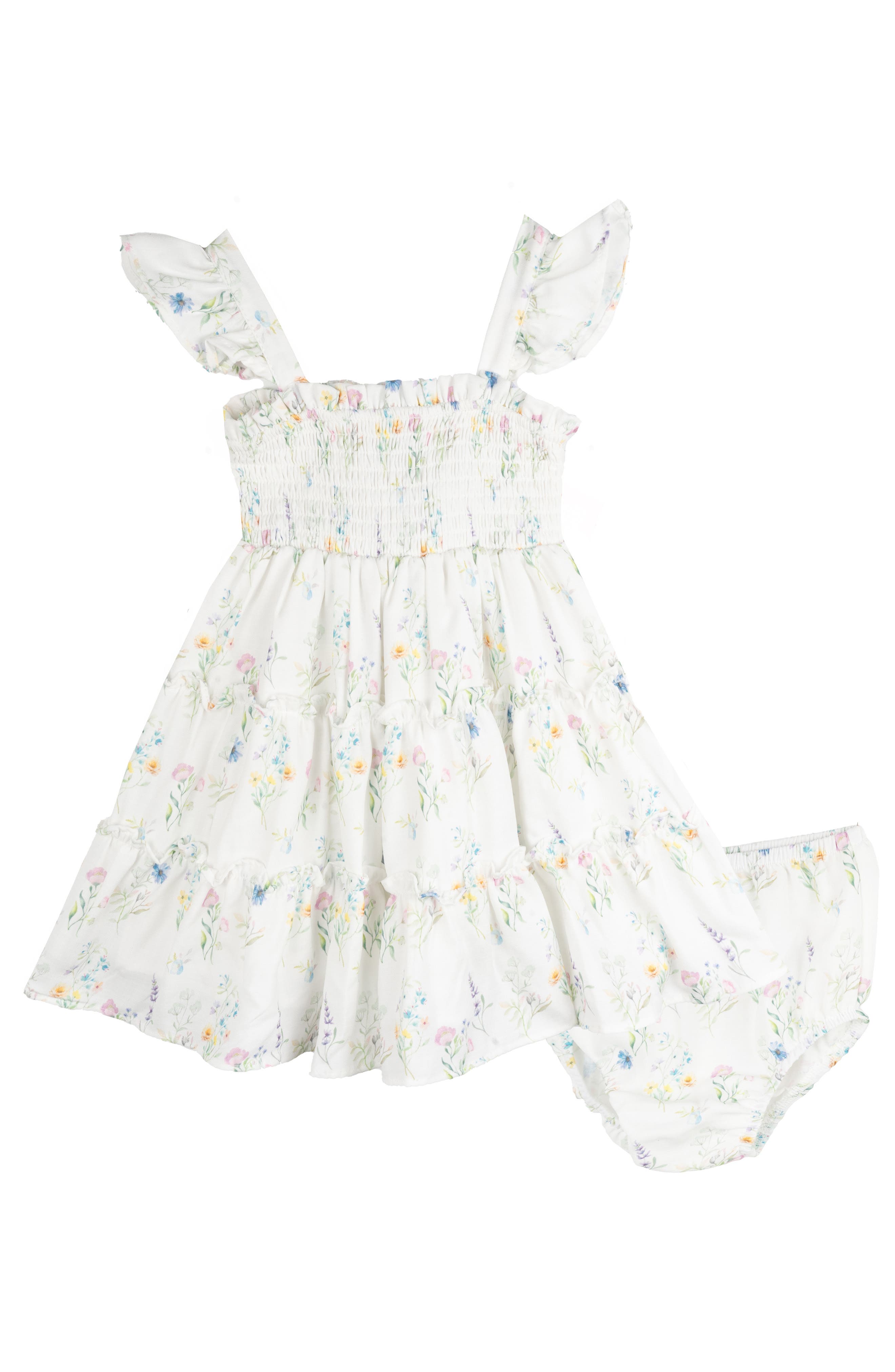 Rare Editions Smocked Dress & Bloomers Set | Nordstromrack