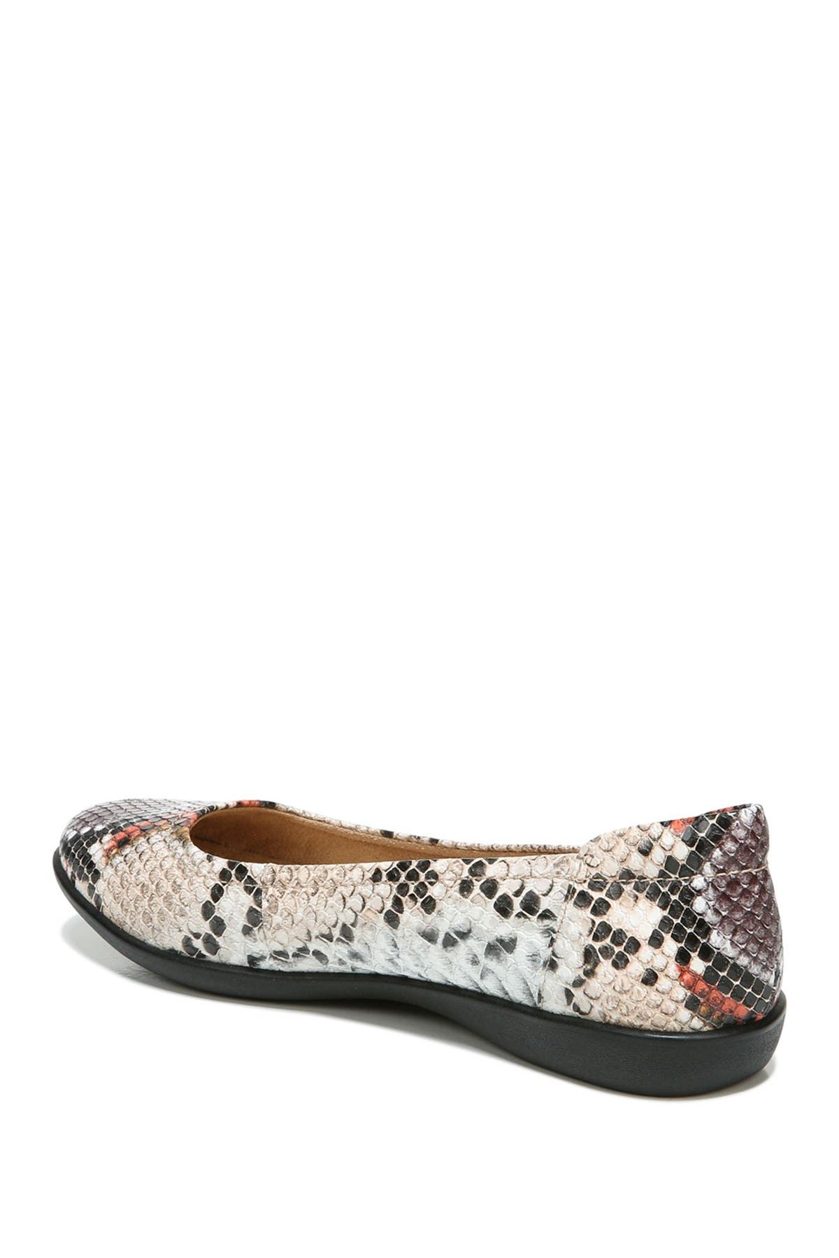 Naturalizer Flexy Snake Skin Print Flat - Wide Width Available ...