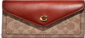 COACH Wyn Signature Coated Canvas & Leather Wallet | Nordstrom