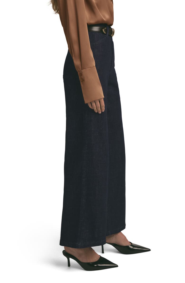 Favorite Daughter The Mischa Shortie Super High Waist Wide Leg Jeans ...