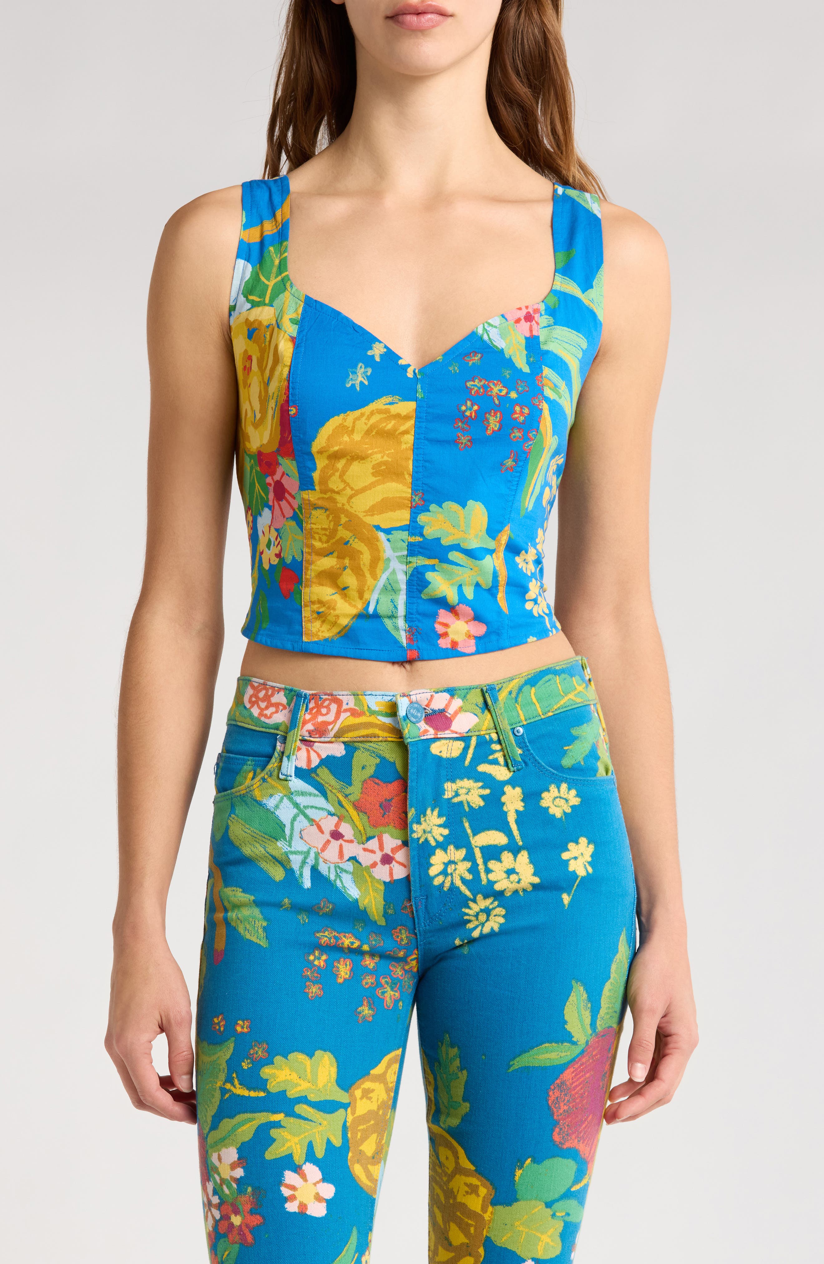 MOTHER The Juggler Corset Top | Nordstromrack