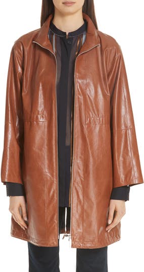 Lafayette 148 New York Minerva Leather Jacket | Nordstrom