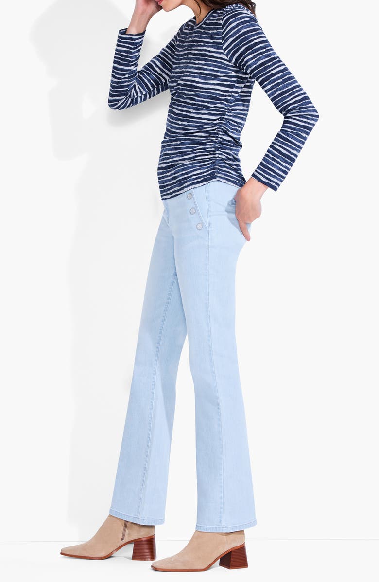 NZT by NIC+ZOE Abstract Stripe Long Sleeve Top | Nordstromrack