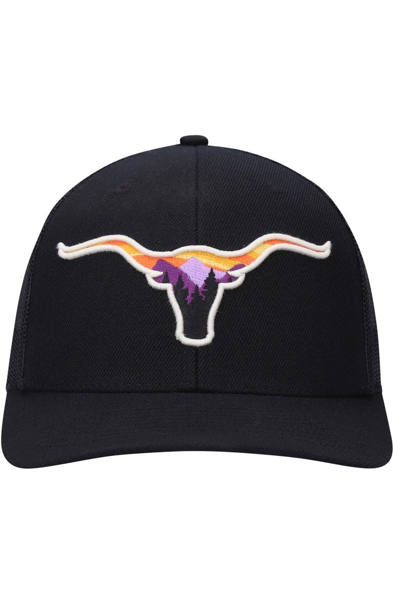 Local Crowns Men's Local Crowns Black Longhorn Animal Collection Forest ...