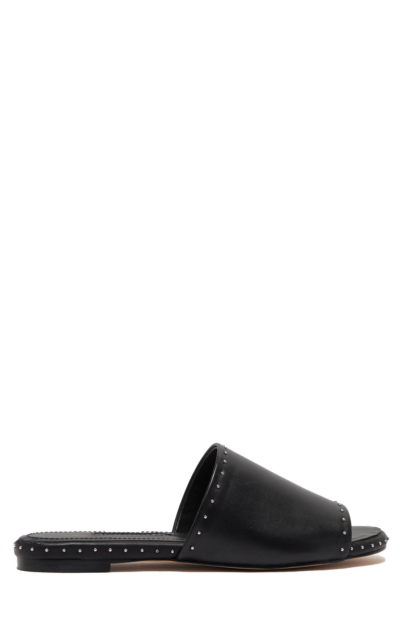Charles David Sheriff Studded Leather Slide Sandal | Nordstromrack