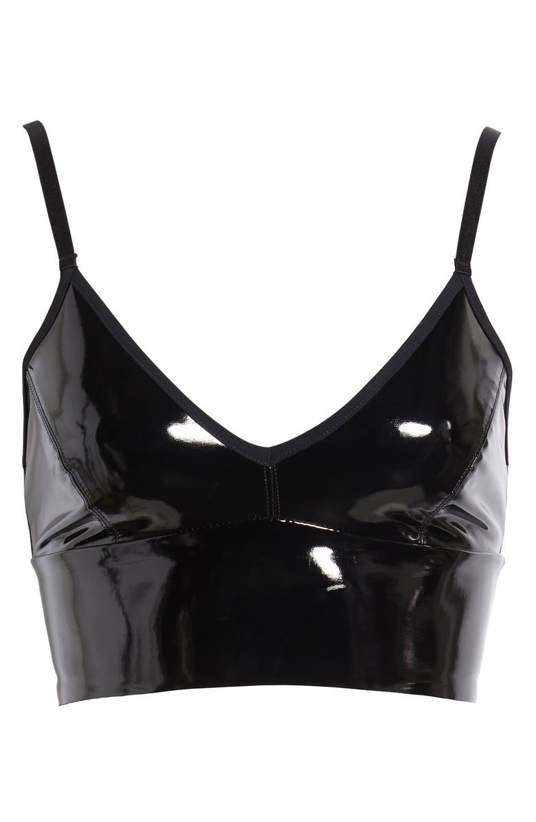 Commando Faux Leather Longline Bralette | Nordstrom