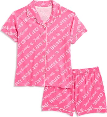 Juicy Couture Kids' Rad Rose Notch Pajamas | Nordstromrack