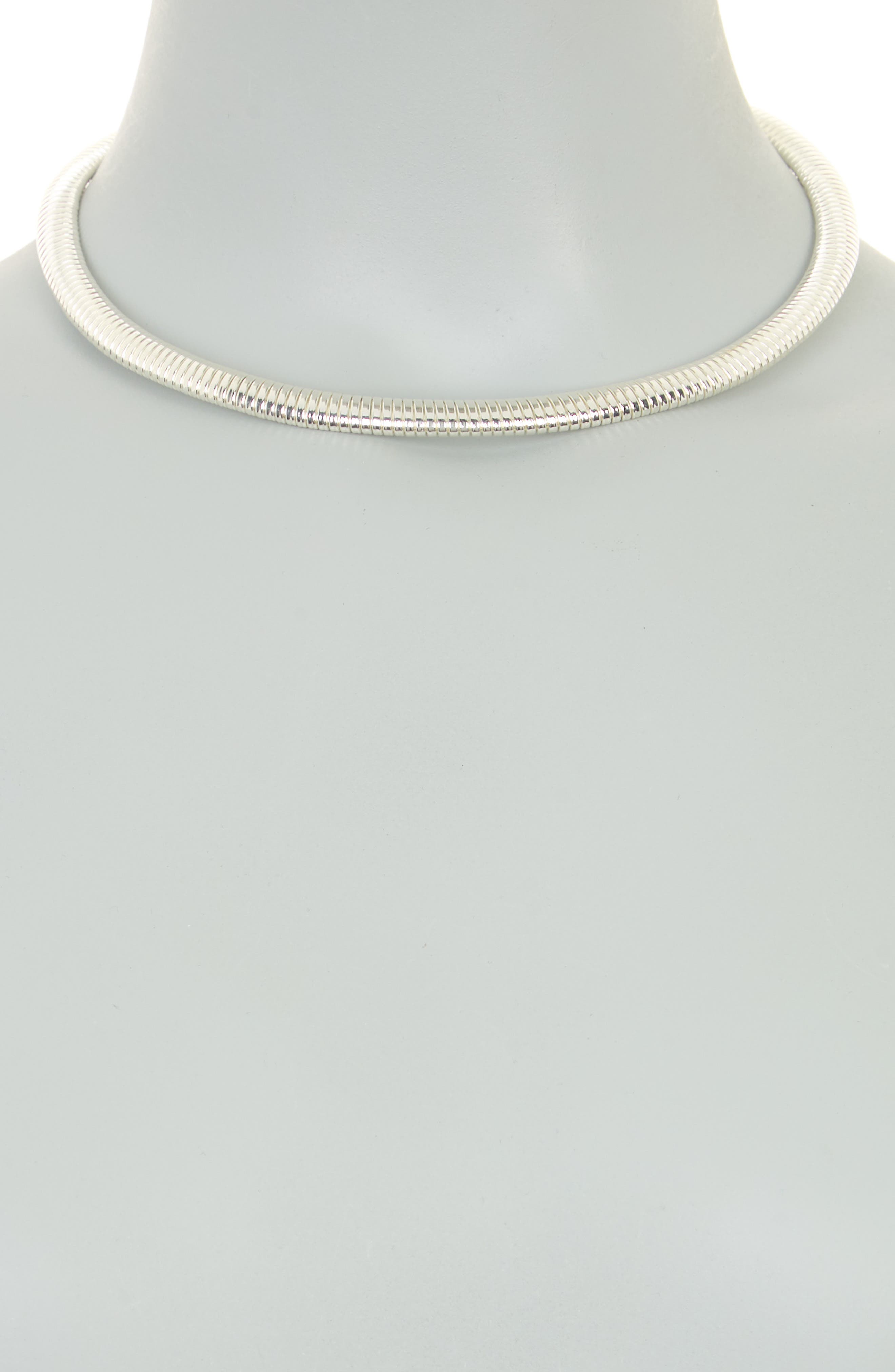 Anne Klein Omega Chain Collar Necklace (Women) | Nordstromrack