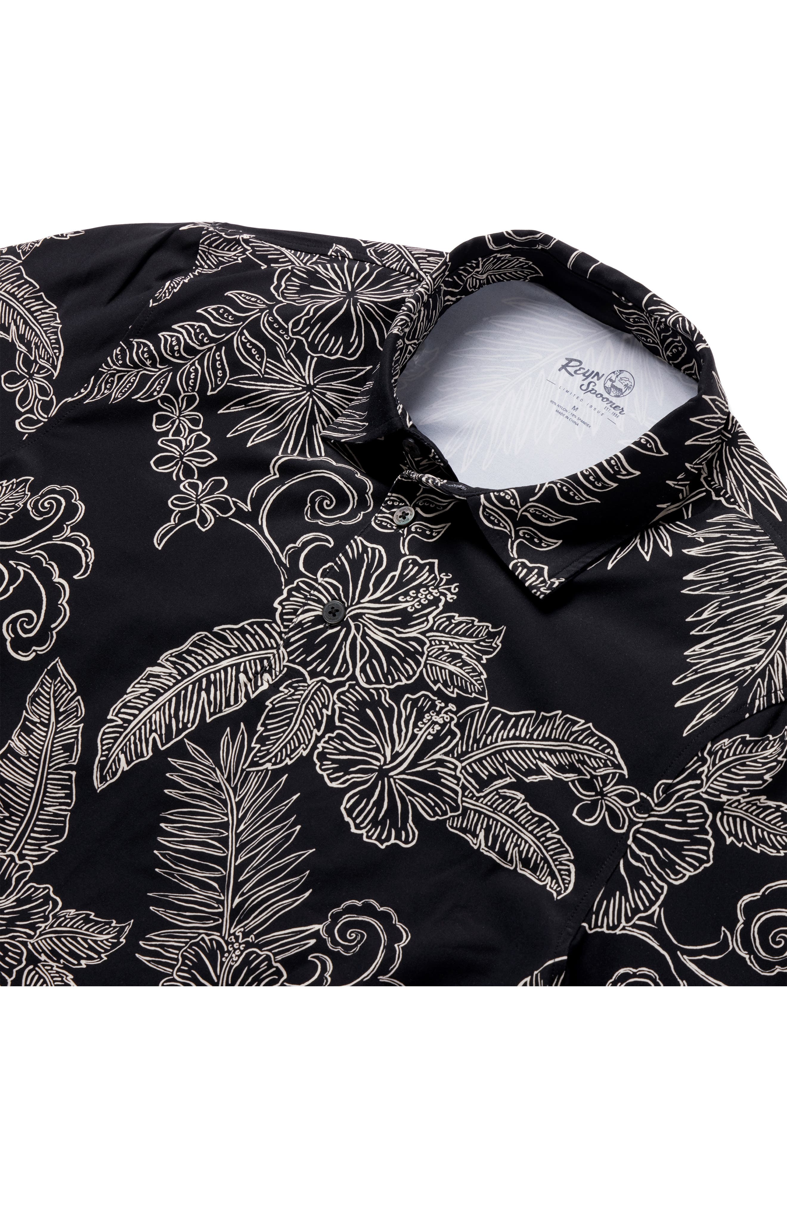 Reyn Spooner Fancy Biscus Floral Performance Polo | Nordstrom