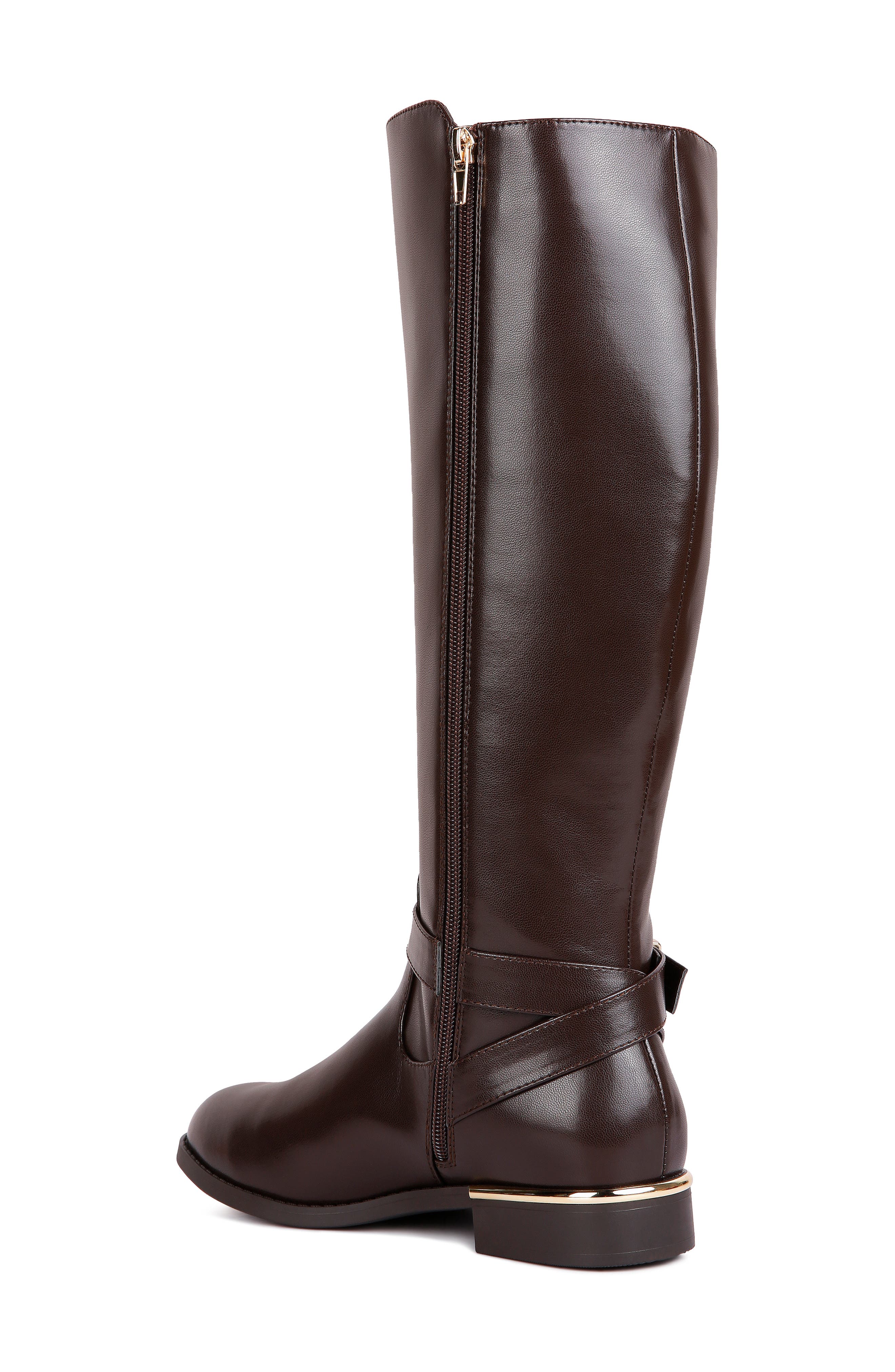 LONDON RAG Renny Buckled Knee High Boot (Women) | Nordstromrack