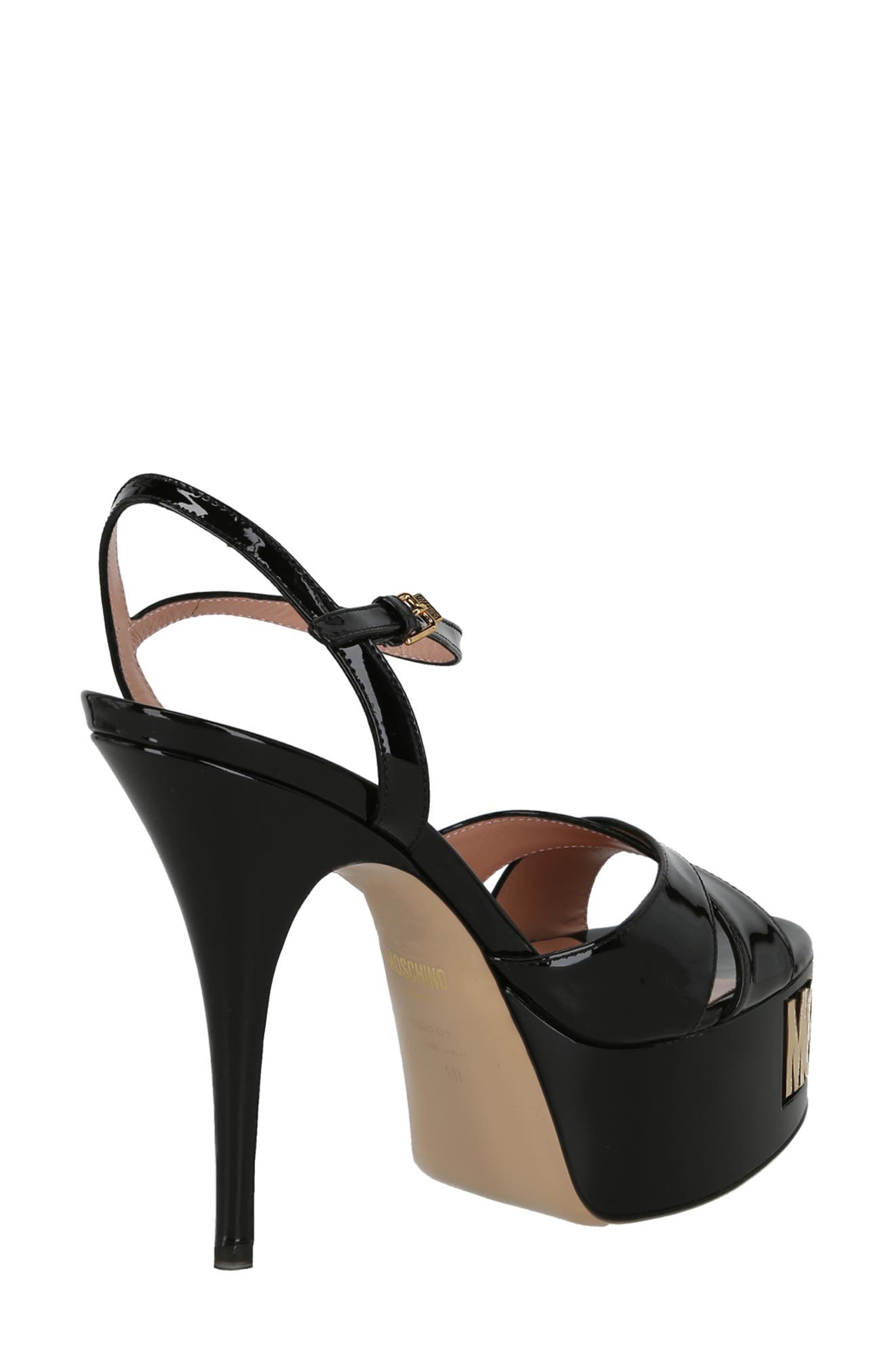 Moschino Logo Sole Platform Sandal (Women) | Nordstromrack