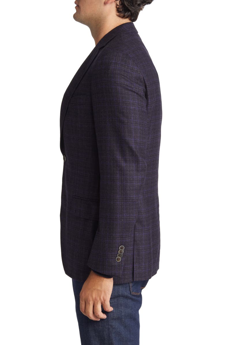 Peter Millar Tailored Fit Plaid Wool Sport Coat | Nordstrom