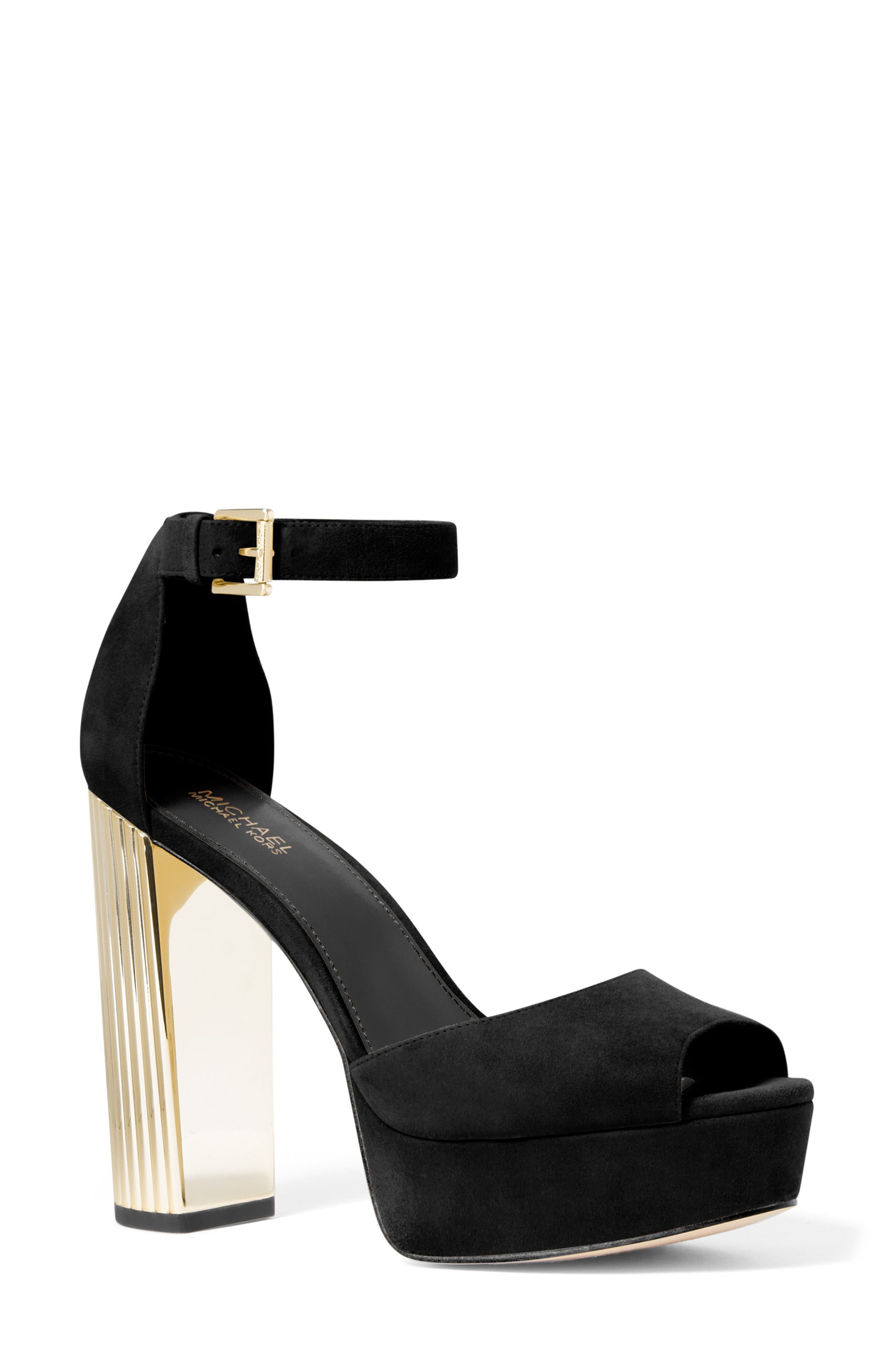 MICHAEL Michael Kors Porter Platform Ankle Strap Sandal (Women ...