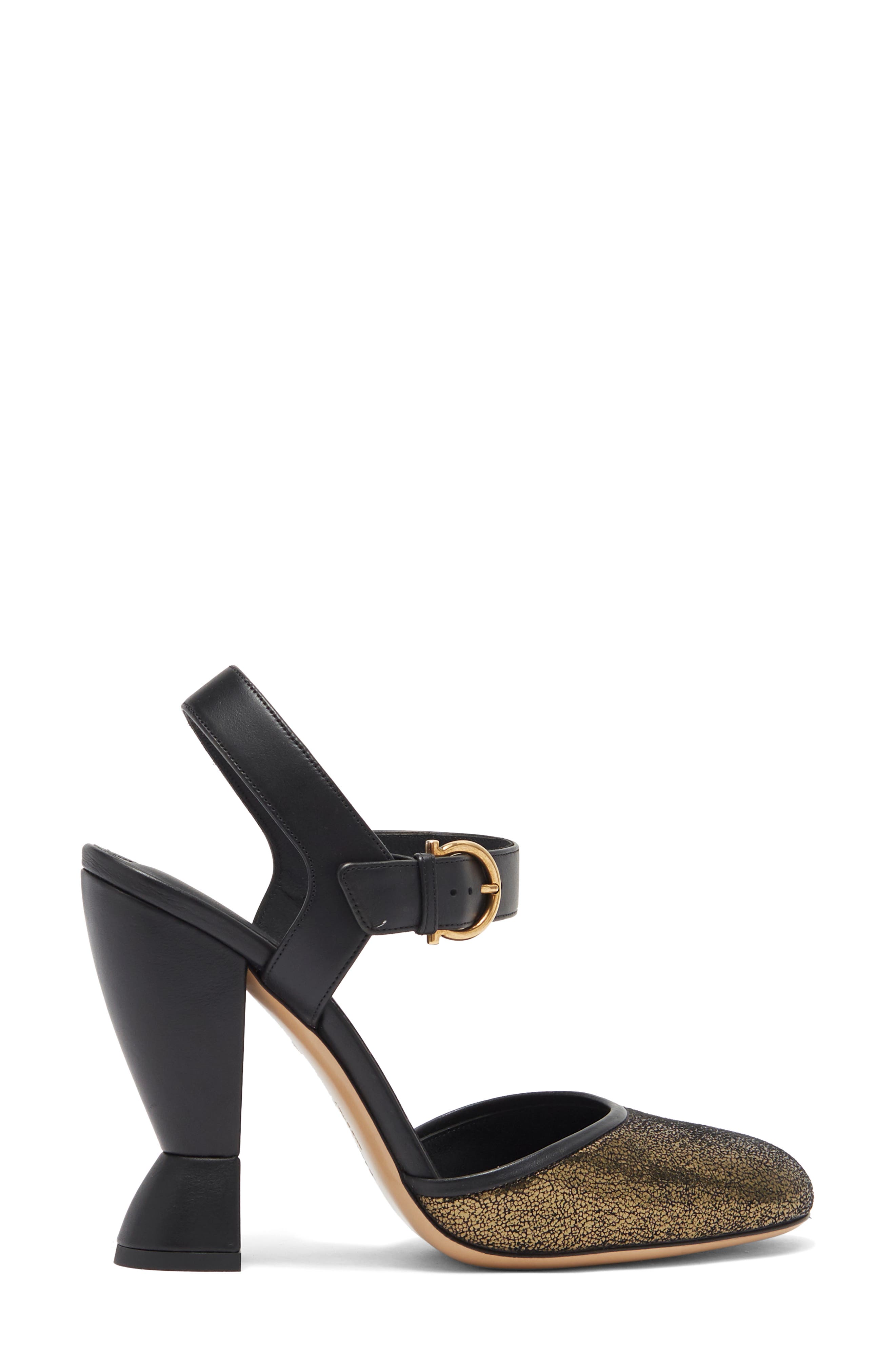 FERRAGAMO Gazania Metallic Pump (Women) | Nordstromrack