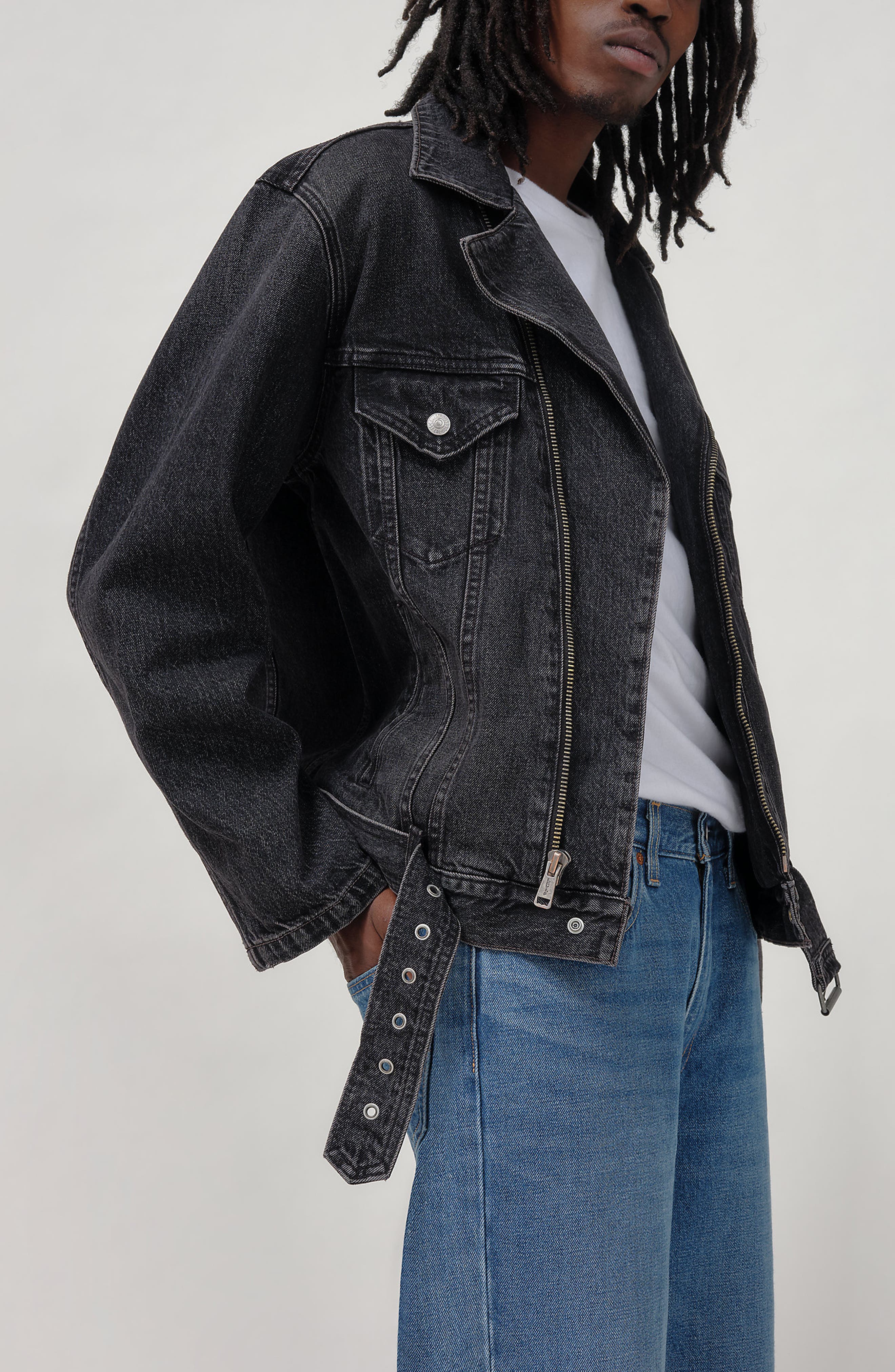 Levi's® Denim Moto Trucker Jacket | Nordstromrack