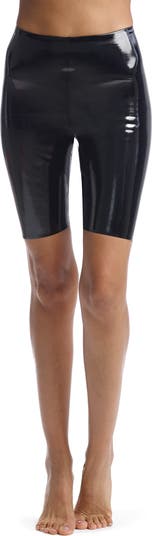 Commando Patent Faux Leather Bike Shorts | Nordstrom