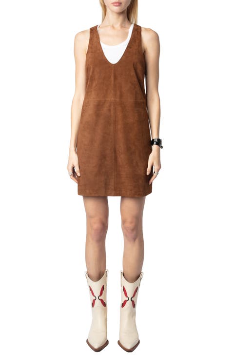 Women's Leather (Genuine) Dresses | Nordstrom